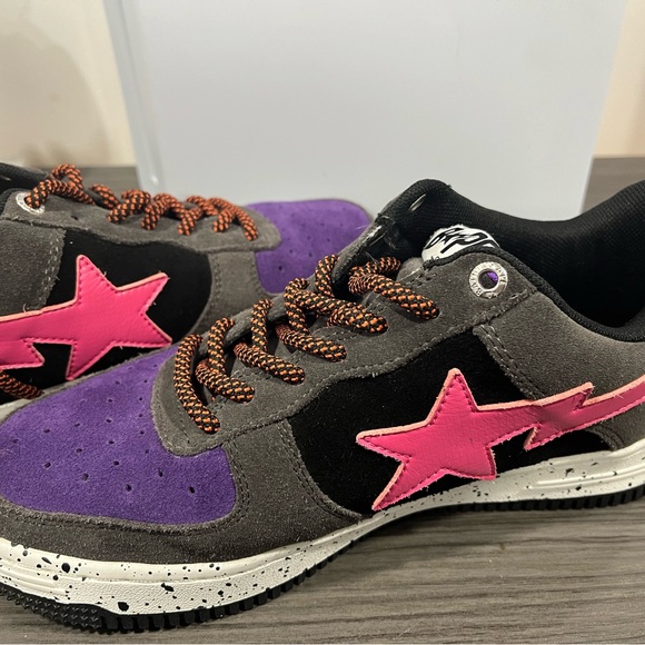 Bape | Shoes | 222bapesta Black Pink | Poshmark